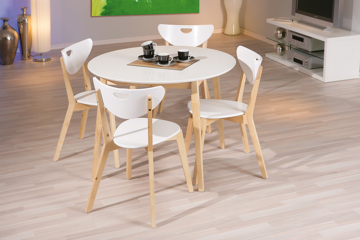 Chaises De Cuisine Bois Massif Coloris Noir Lot De 2 Chloé