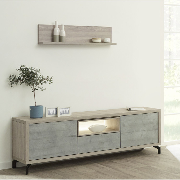 Buffet/bahut bas moderne 184 cm Jordano