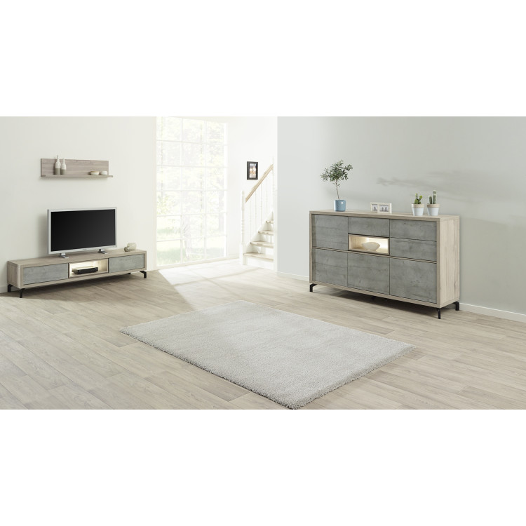 Buffet/bahut haut moderne 184 cm Jordano | Matelpro