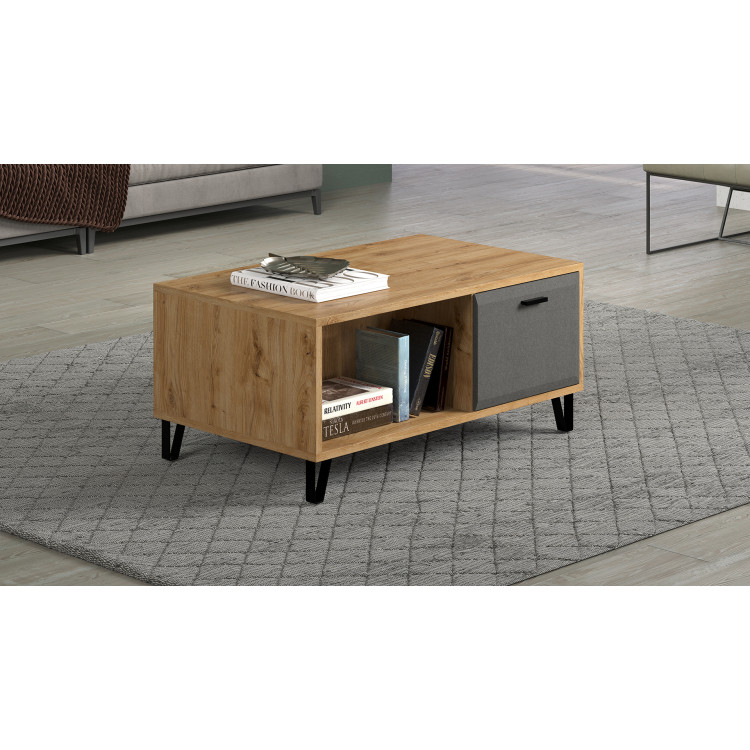 Table Basse Chene Gris