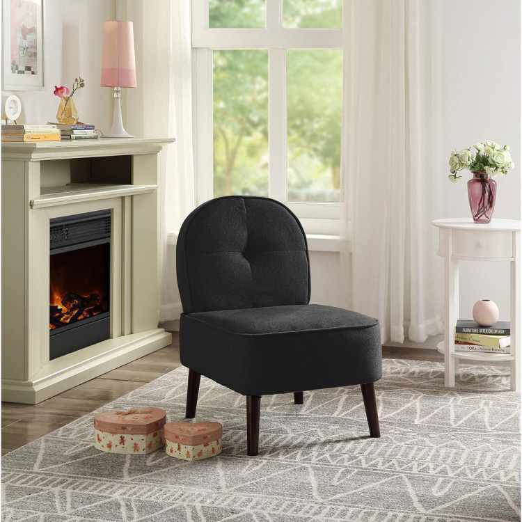 Fauteuil moderne en tissu Daniela