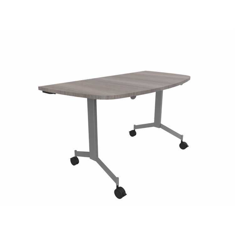 Table d'extension demi-lune mobile abattante Fenix