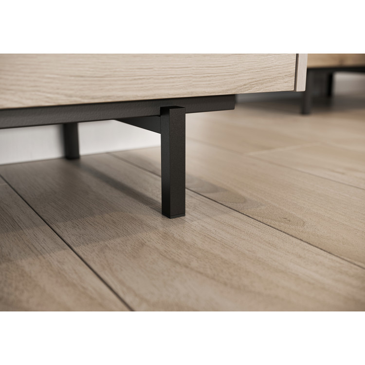 Buffet/bahut bas contemporain 162 cm chêne castello Horia