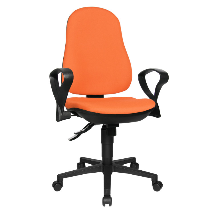 Chaise de bureau en tissu solys