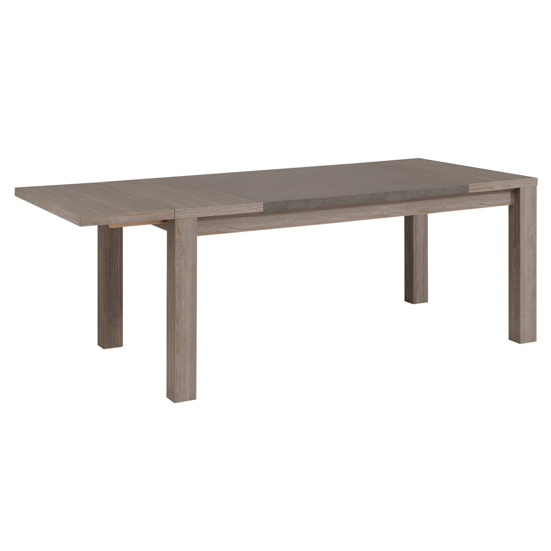 Allonge de table chêne foncé Odeline | Matelpro