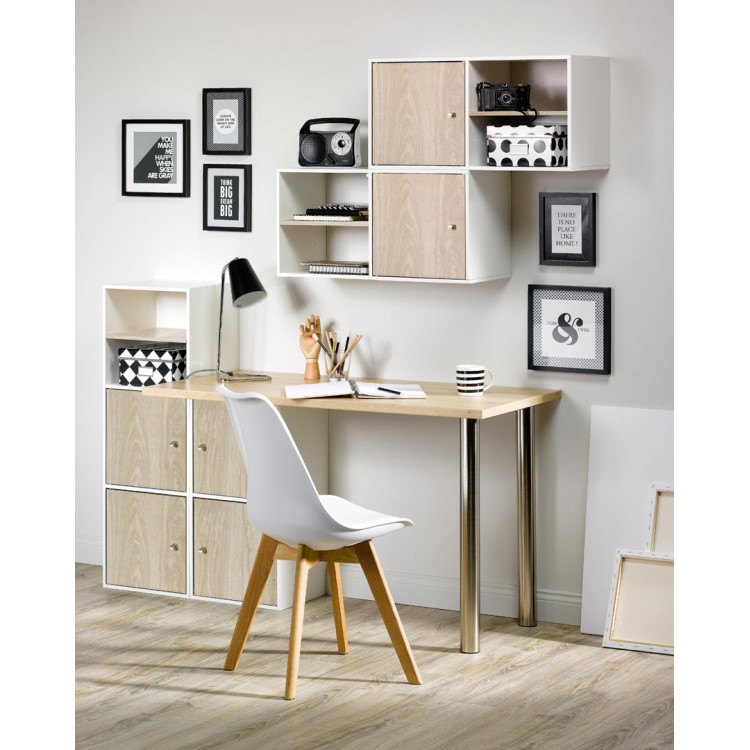 Meuble de rangement modulable contemporain 2 casiers Mona