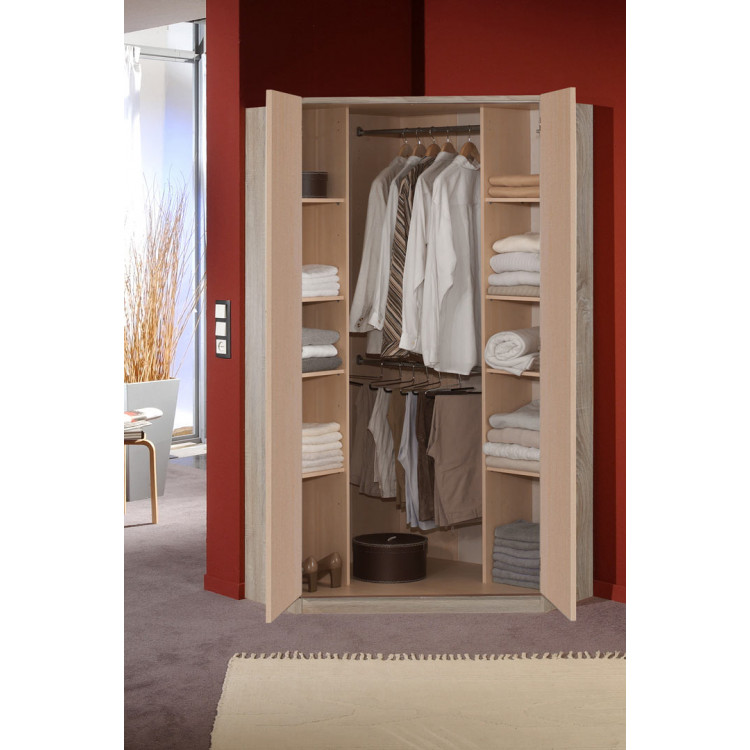 Armoire d'angle contemporaine Adagio | Matelpro
