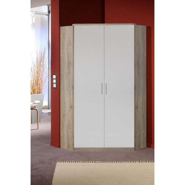 Armoire d'angle contemporaine Johane