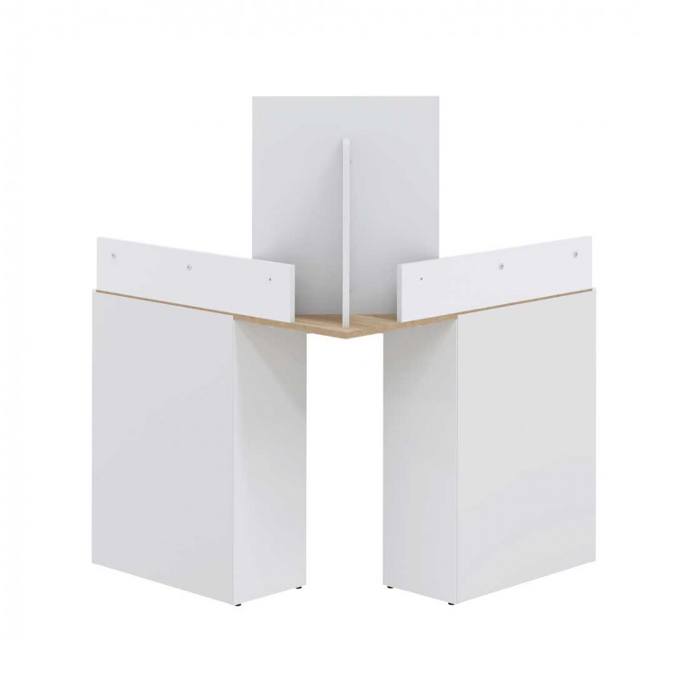 Coiffeuse d'angle contemporaine Bruna