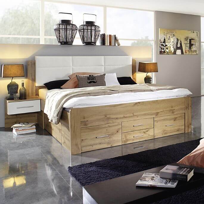 Les lits adultes avec rangements | Guides d’achat Matelpro.com